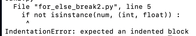 PythonでIndentationErrorが起こった時に確認すること(初心者用) | flow-life